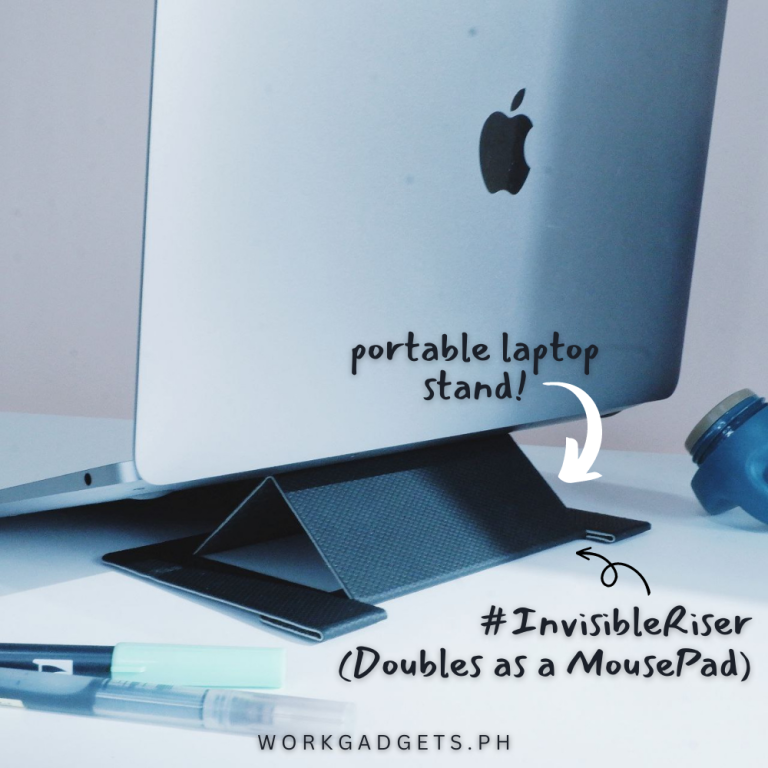 WG· Fold N Flat — Invisible Riser, Ultra-Portable Laptop Stand, Mouse ...
